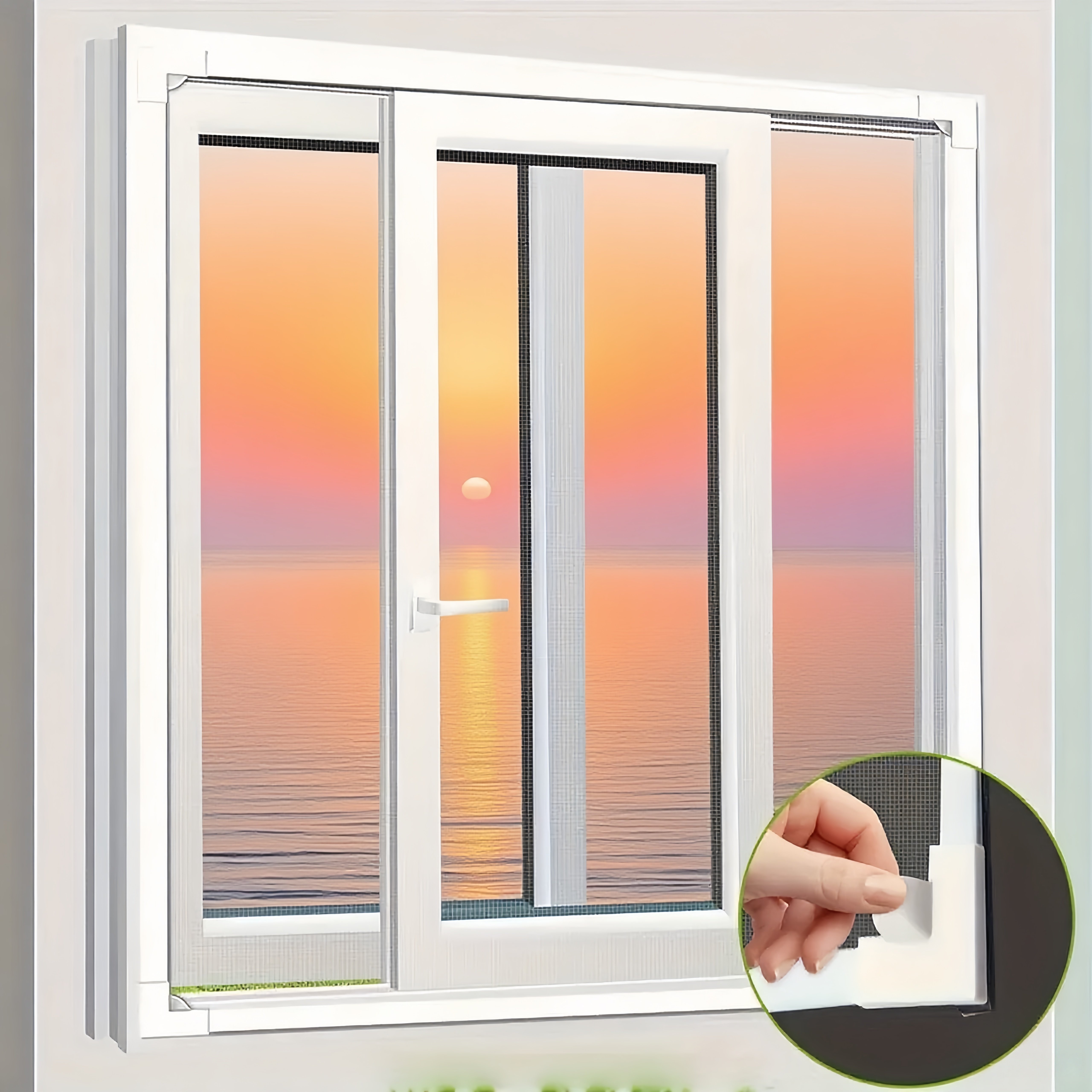 magnetic window insect screen - Moldova