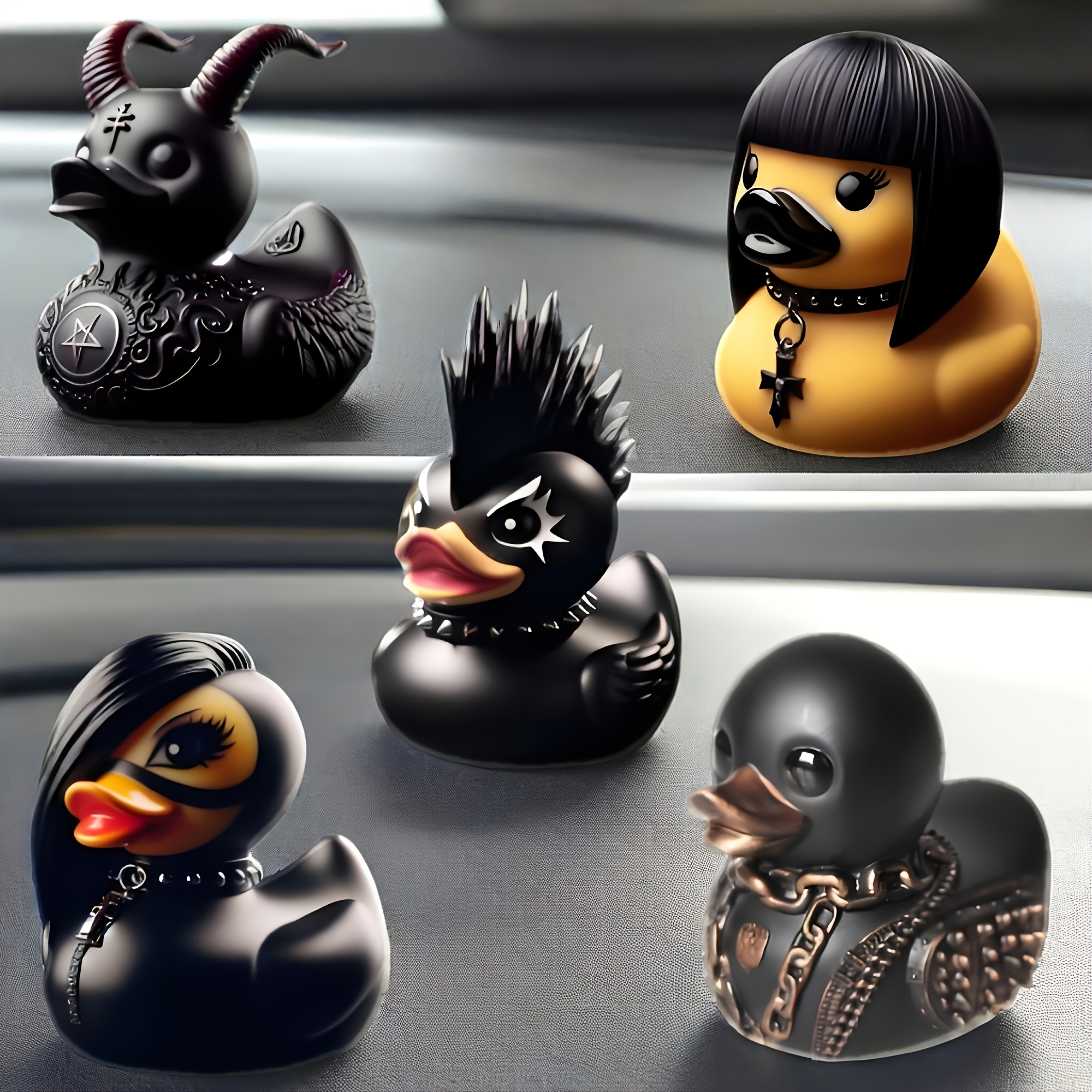 rubber ducks for jeeps sold on Temu Canada