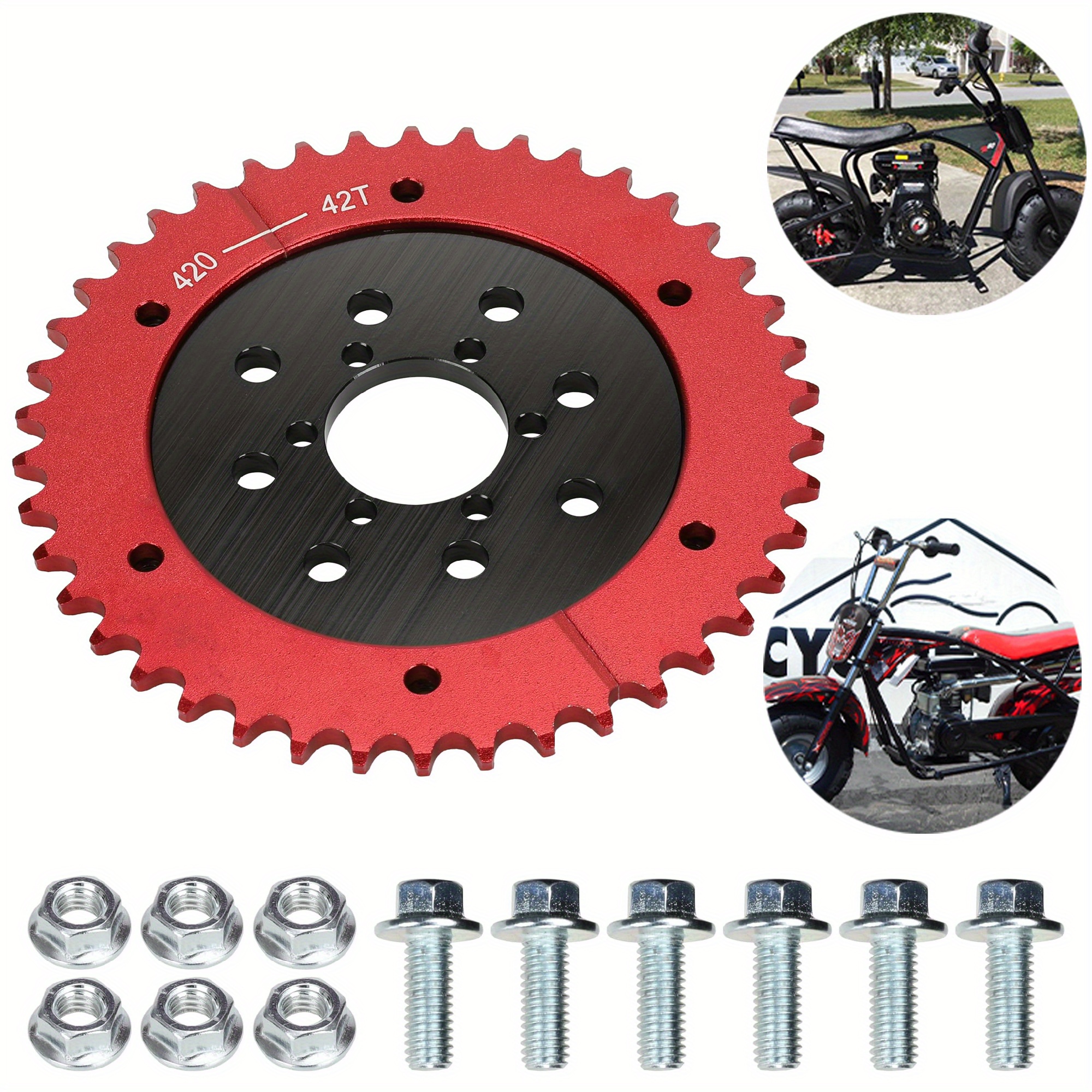 mini bike parts sold on Temu United States