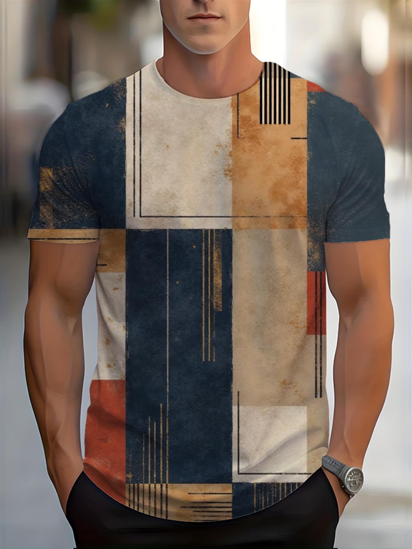 asymmetrical shirts for men sold on Temu United States