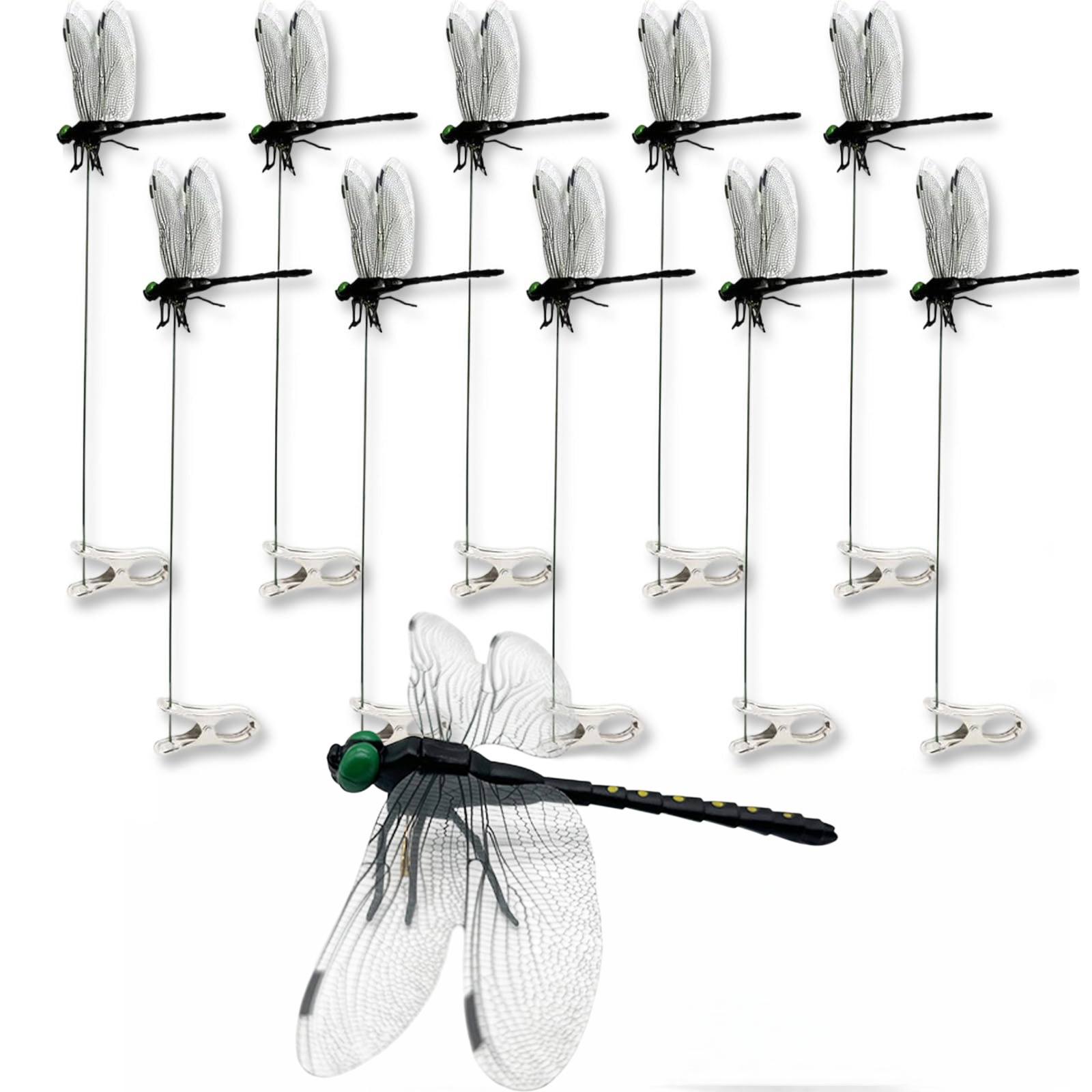 dragonfly clips sold on Temu United States