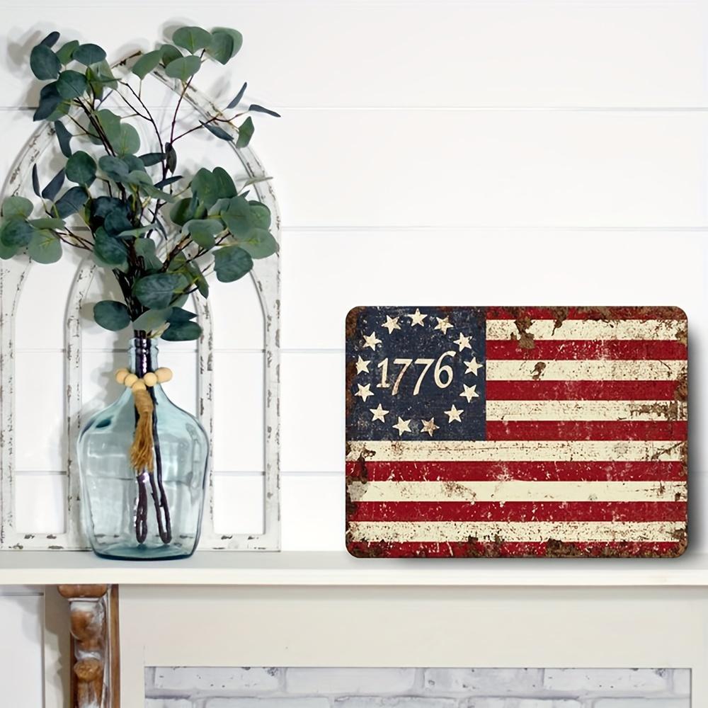 Country Style 13 Star American Flag Metal Iron Emblem - Temu