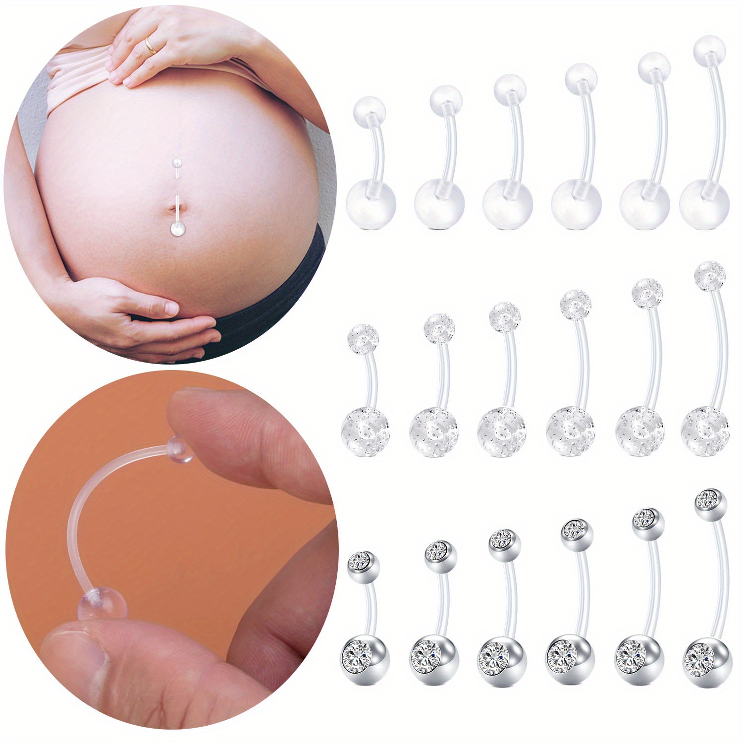 belly button pregnancy piercing - United Kingdom