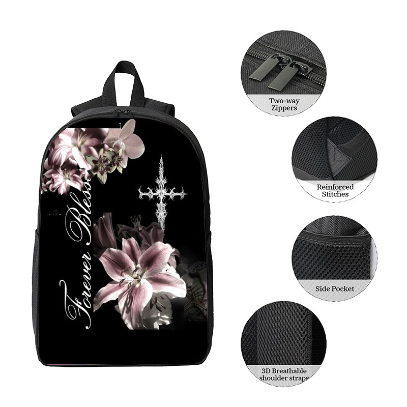 flower backpack sold on Temu United States