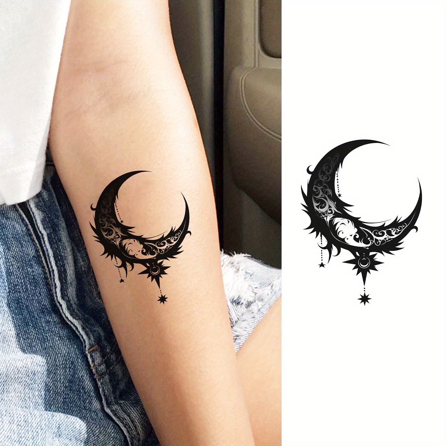Moon Tattoos For Guys