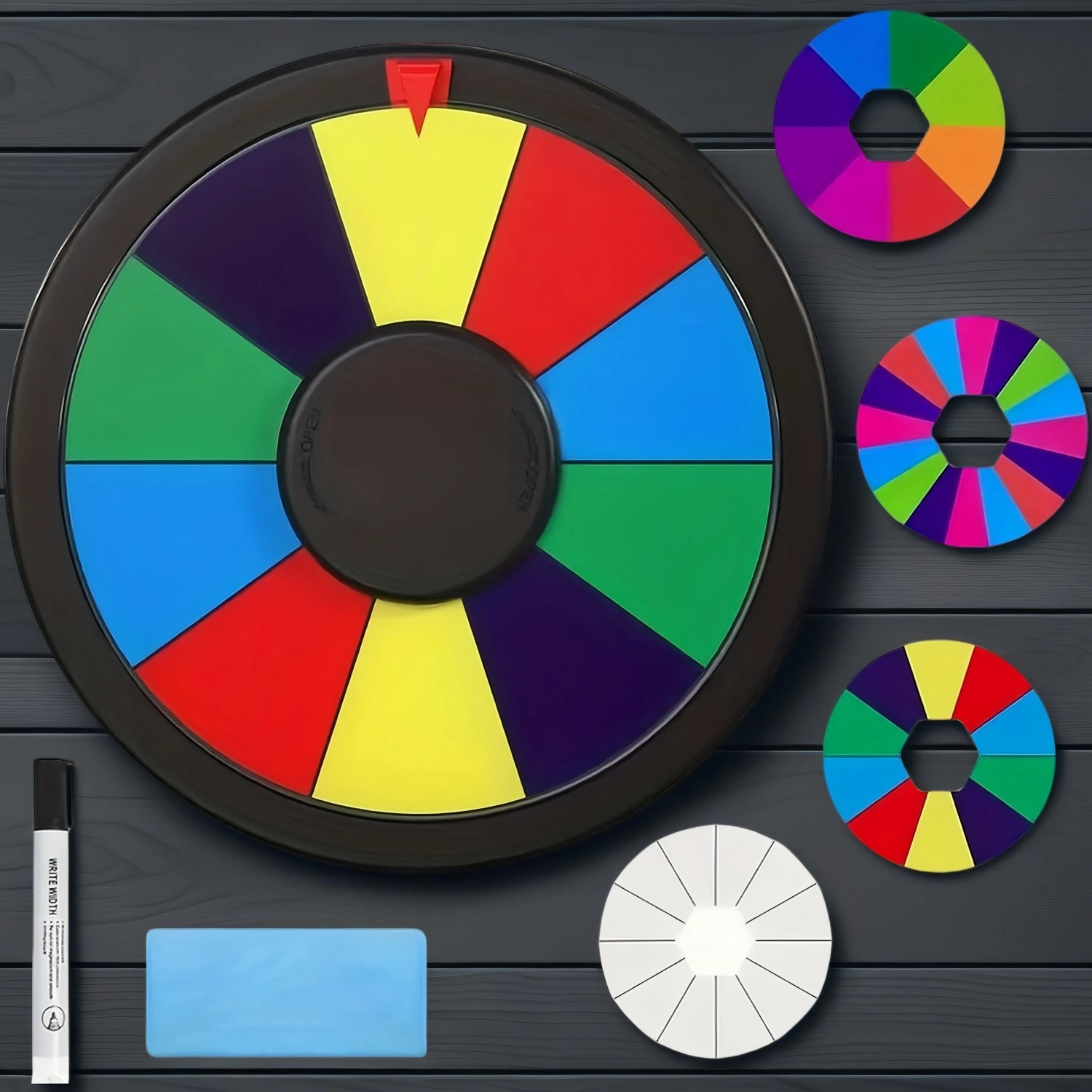 spin wheel sold on Temu United States
