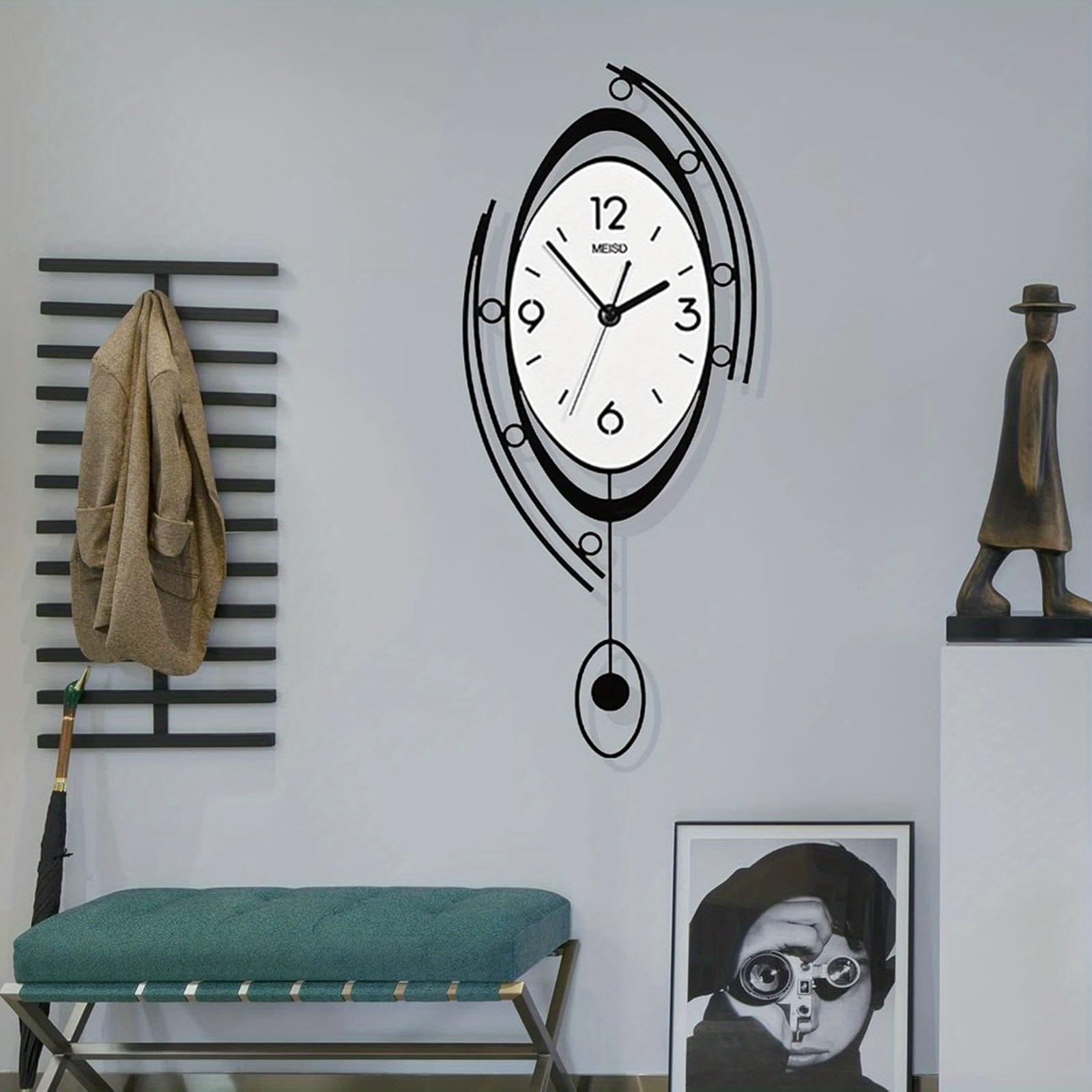 wall clocks sold on Temu United States