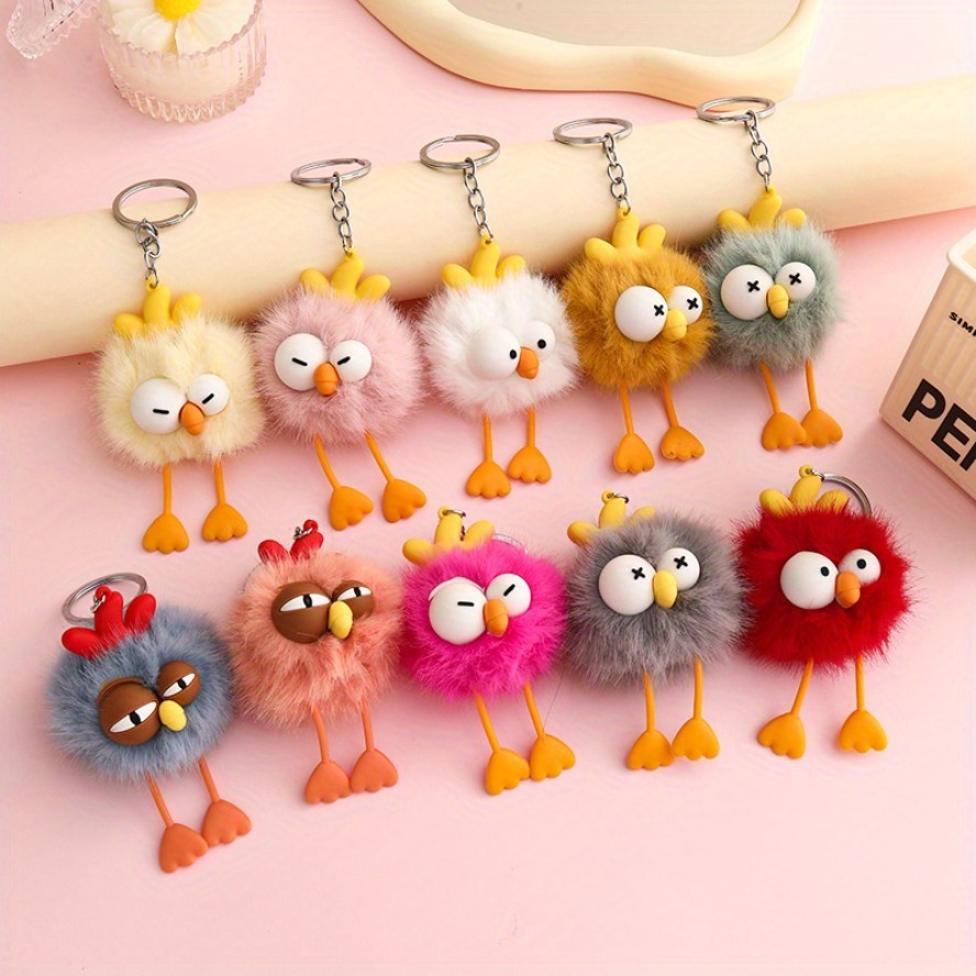 plush keychain bulk sold on Temu United States