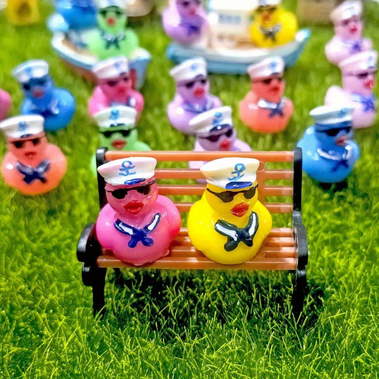 tiny resin ducks sold on Temu Australia