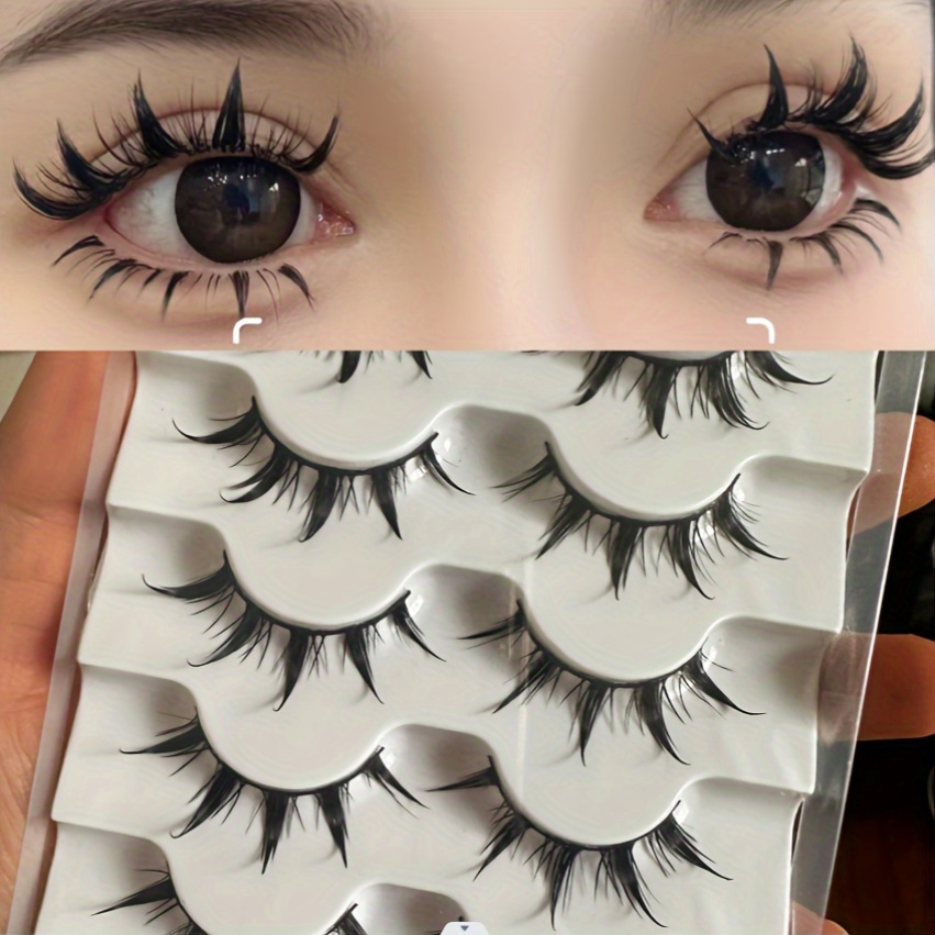 eyelashes sold on Temu United States