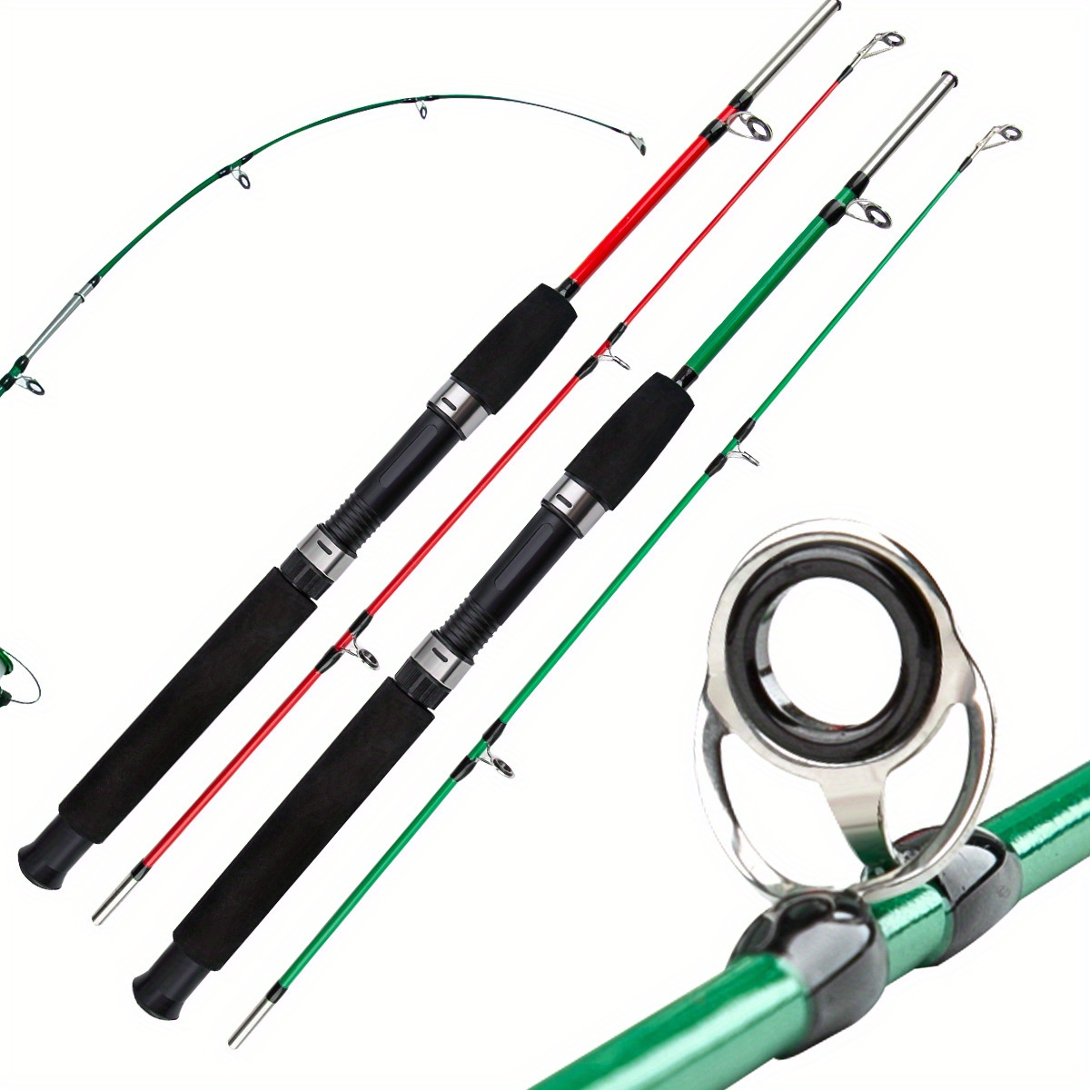 fishing rods and gear sold on Temu United States