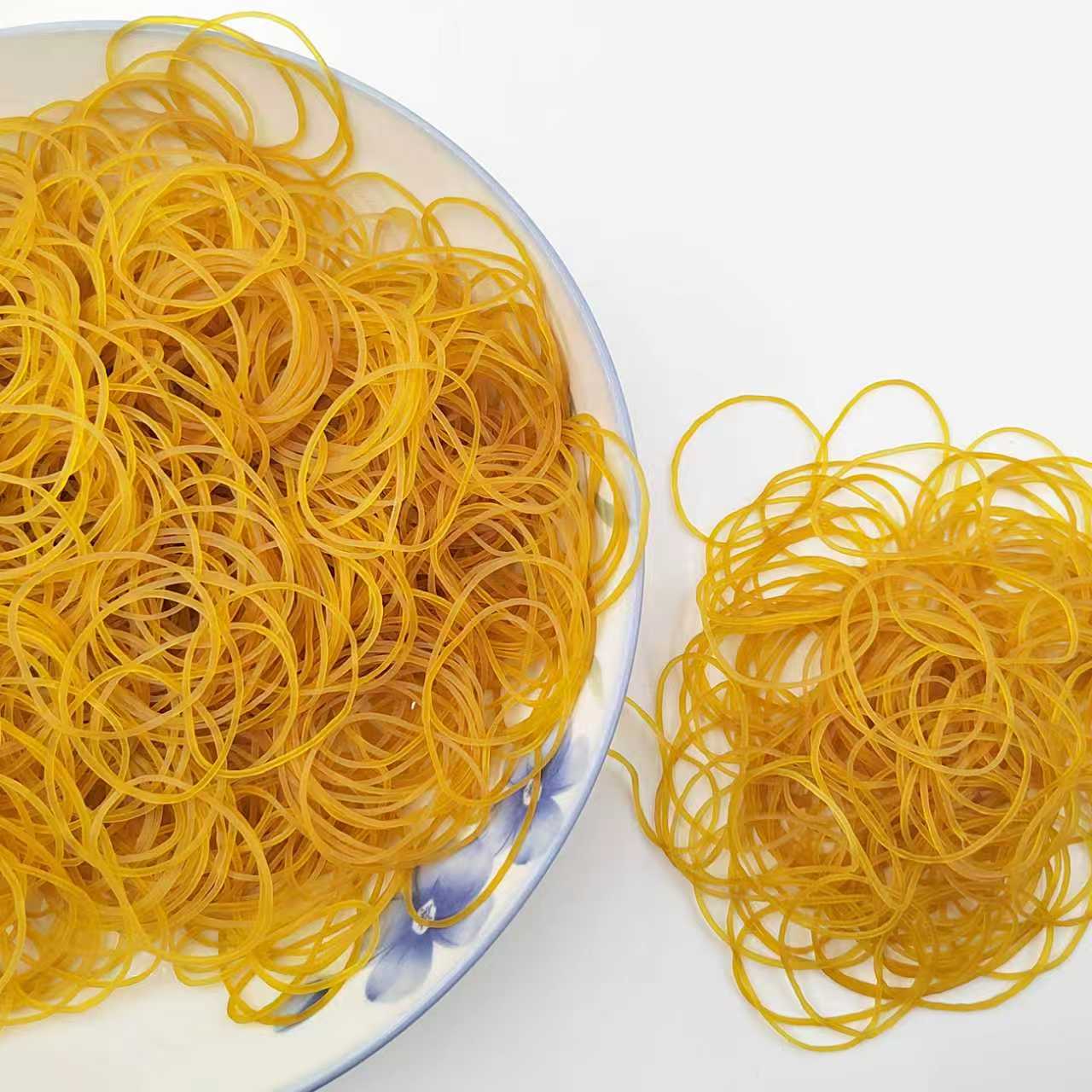 natural rubber bands sold on Temu Canada