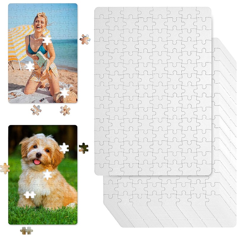 sublimation puzzle blanks sold on Temu United States