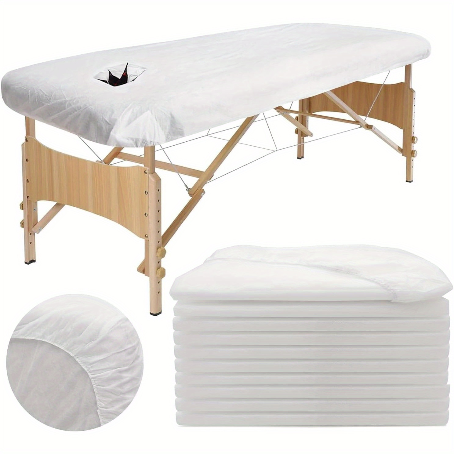 massage sheets sold on Temu Canada