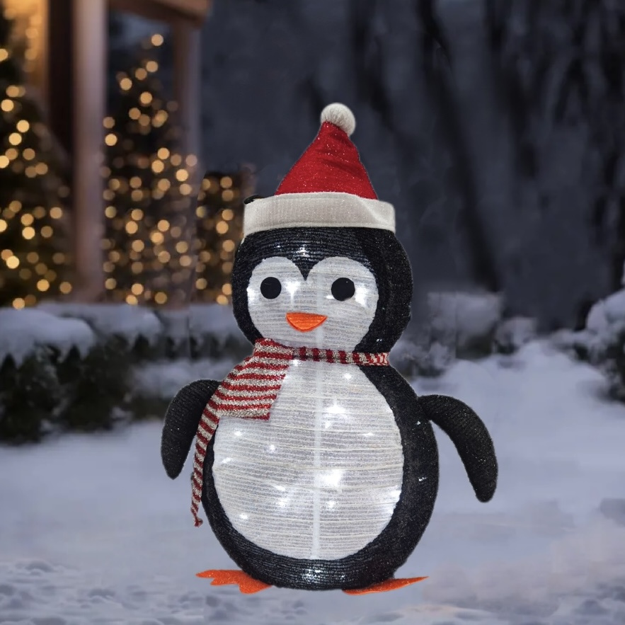 outdoor christmas decorations sold on Temu United States