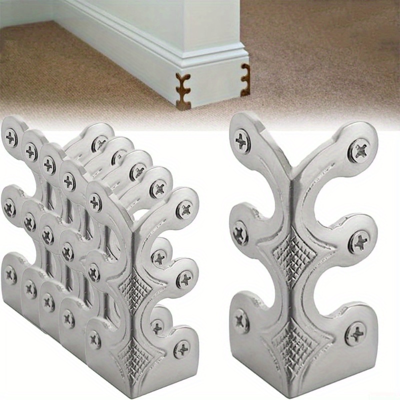 Gold Corner Guards Skirting Board Protectors 24 Pack 24 Pack Gold ...