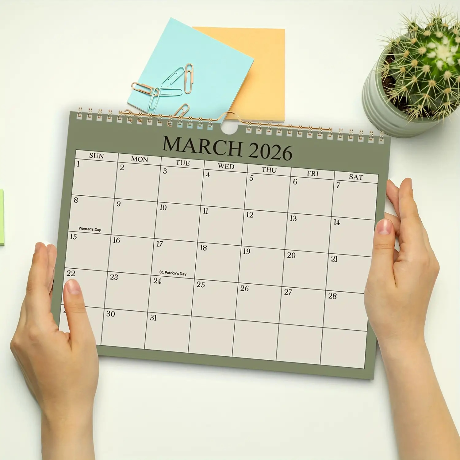 calendar sold on Temu United States