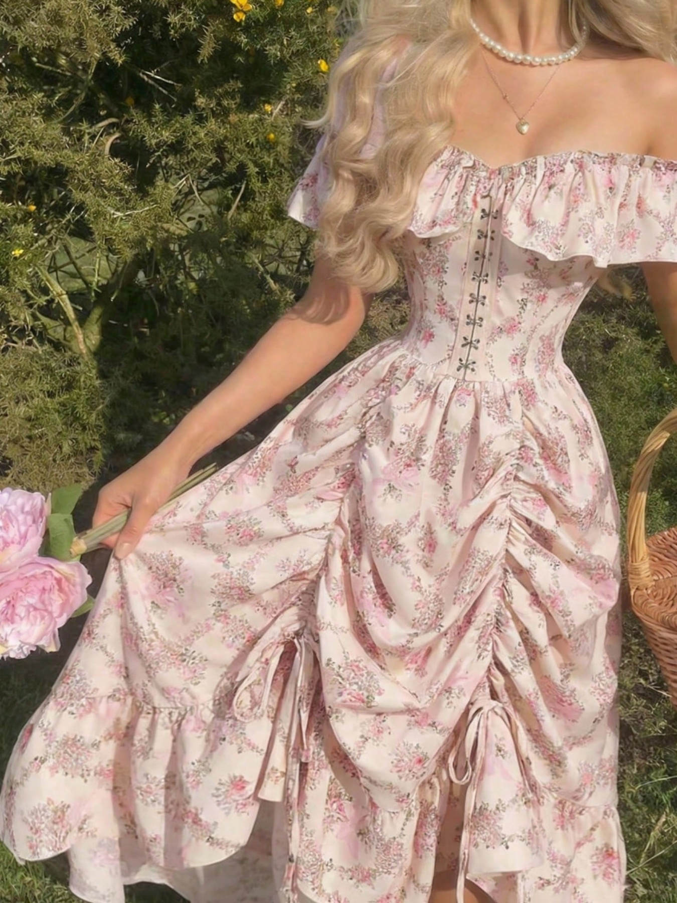 corset dress sold on Temu United States