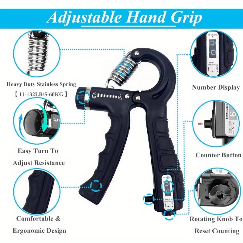 hand grippers sold on Temu New Zealand
