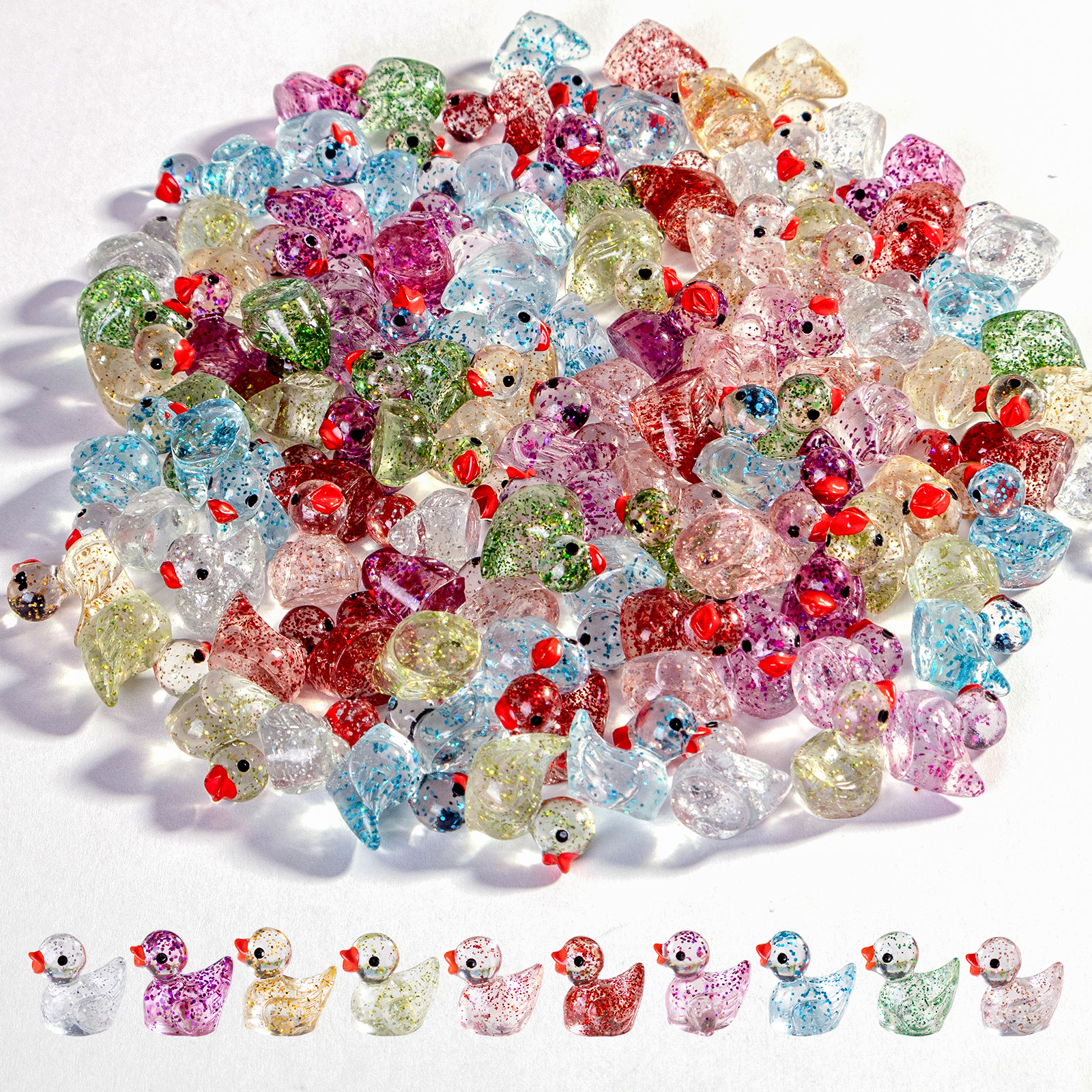 mini resin duck sold on Temu United States