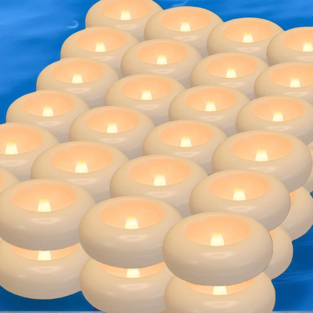 Floating Flameless Candles For Pools
