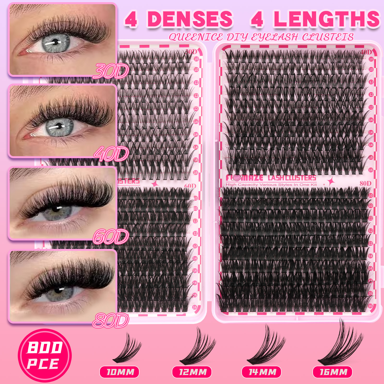 false lashes kit sold on Temu United States