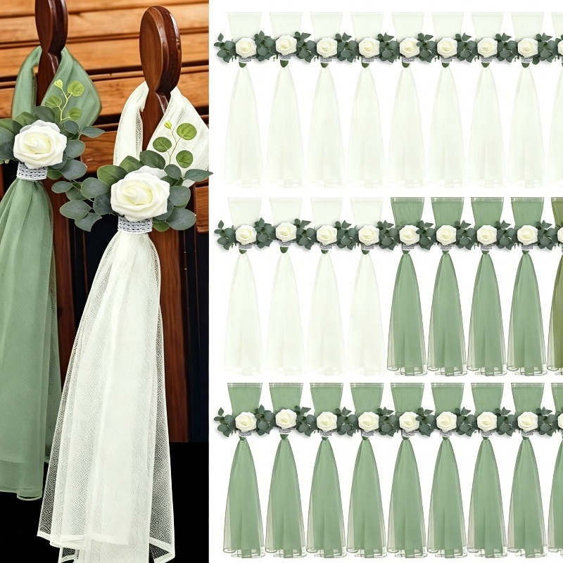 wedding chair decor sold on Temu United States