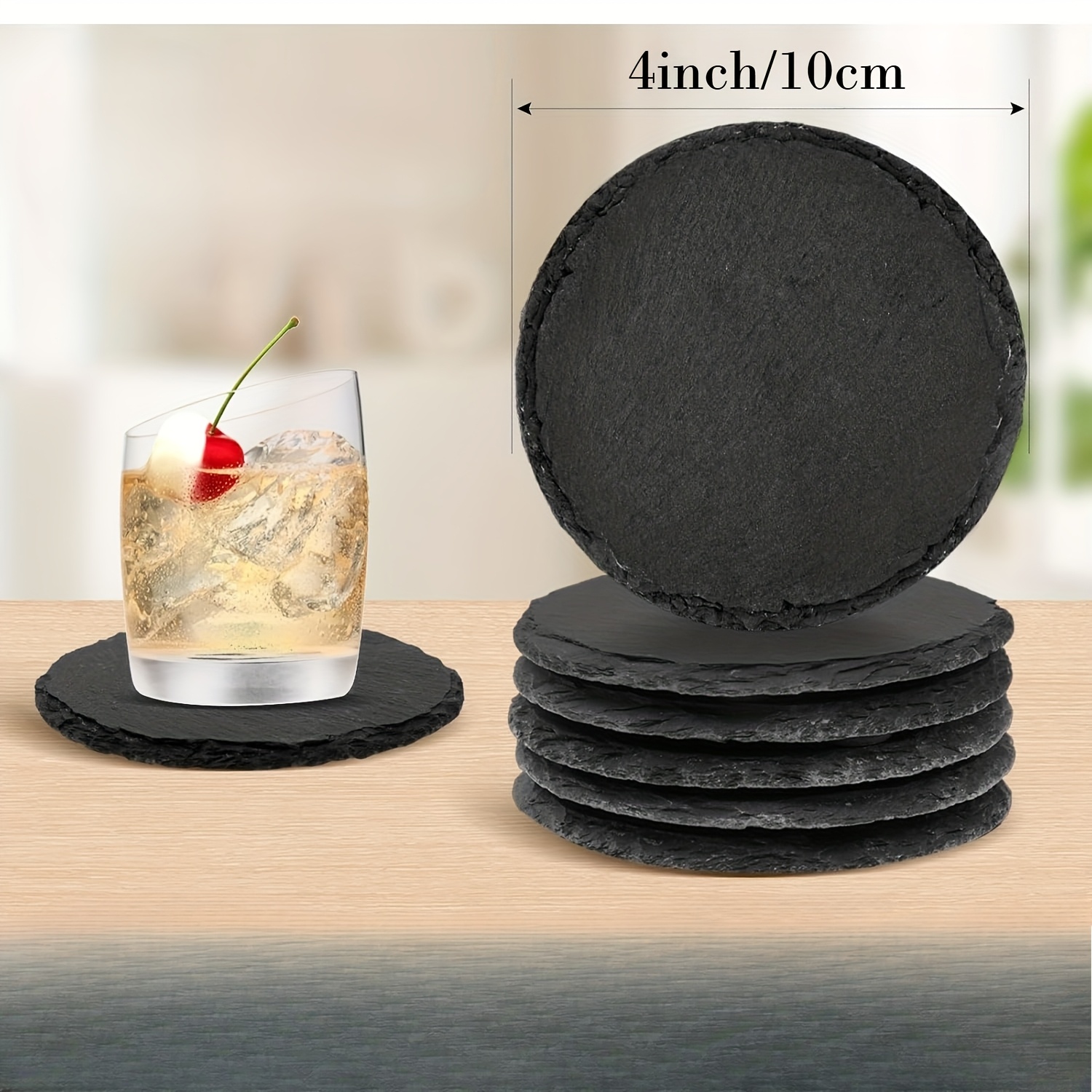 stone coasters sold on Temu United States