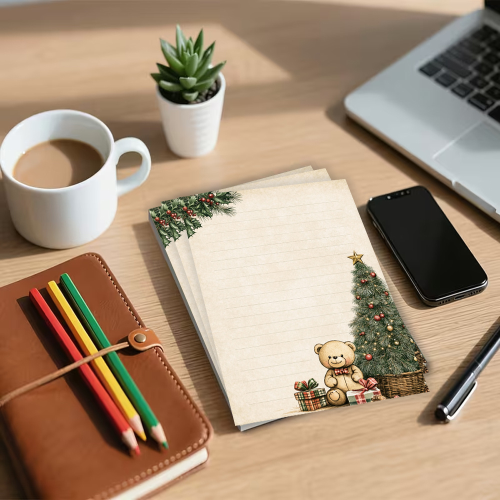 christmas stationery sold on Temu United States
