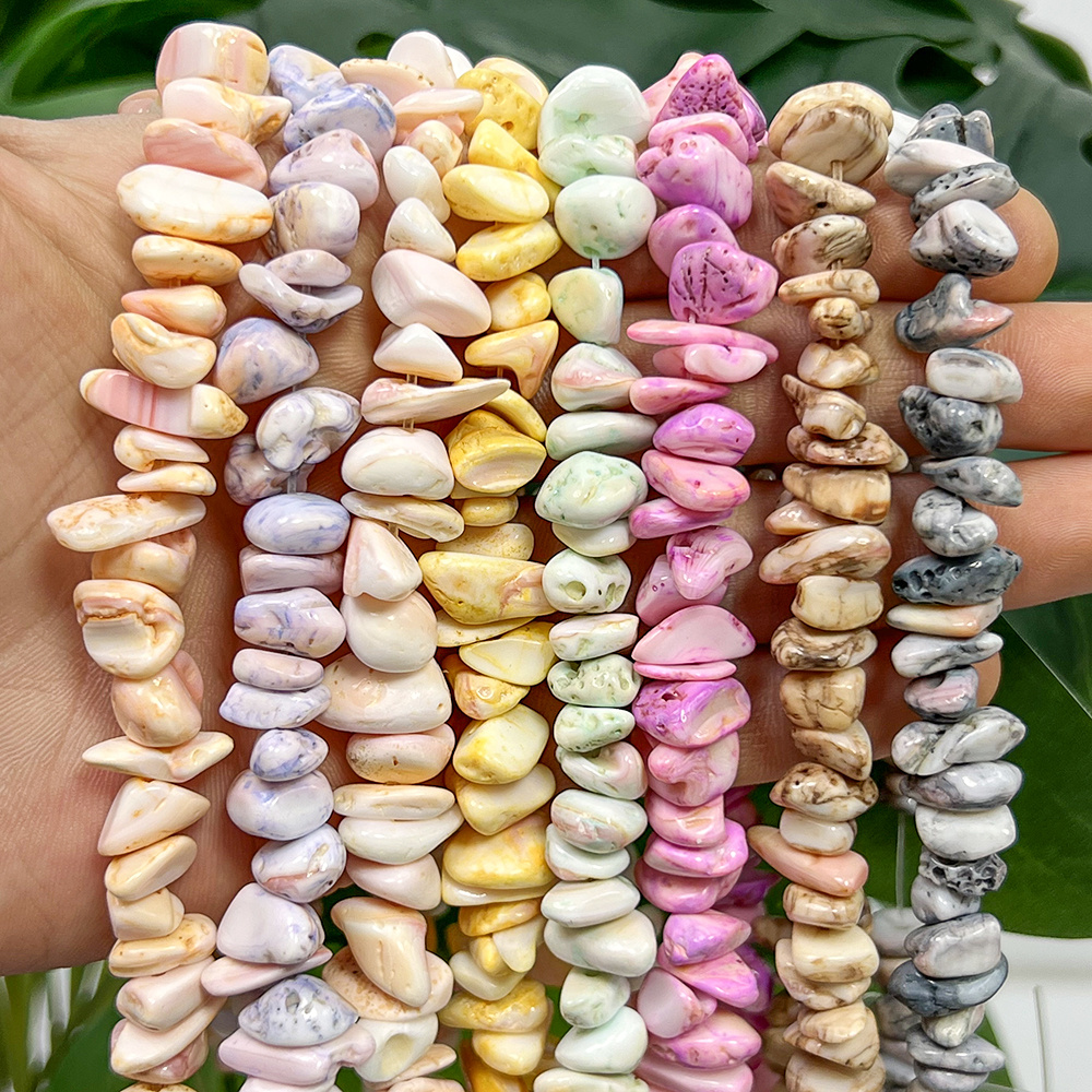 heishi shell beads sold on Temu United States