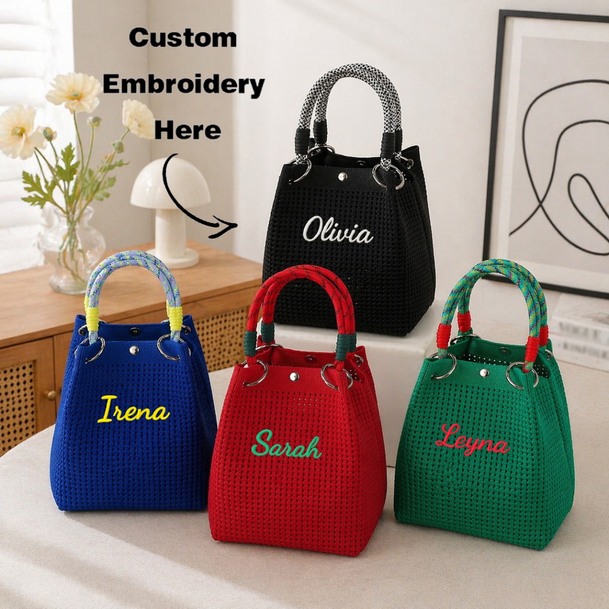 personalized purses sold on Temu United States