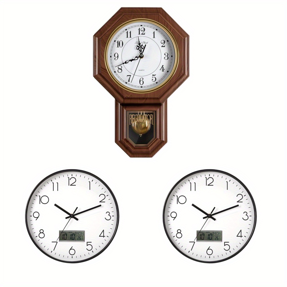 wall clocks sold on Temu United States