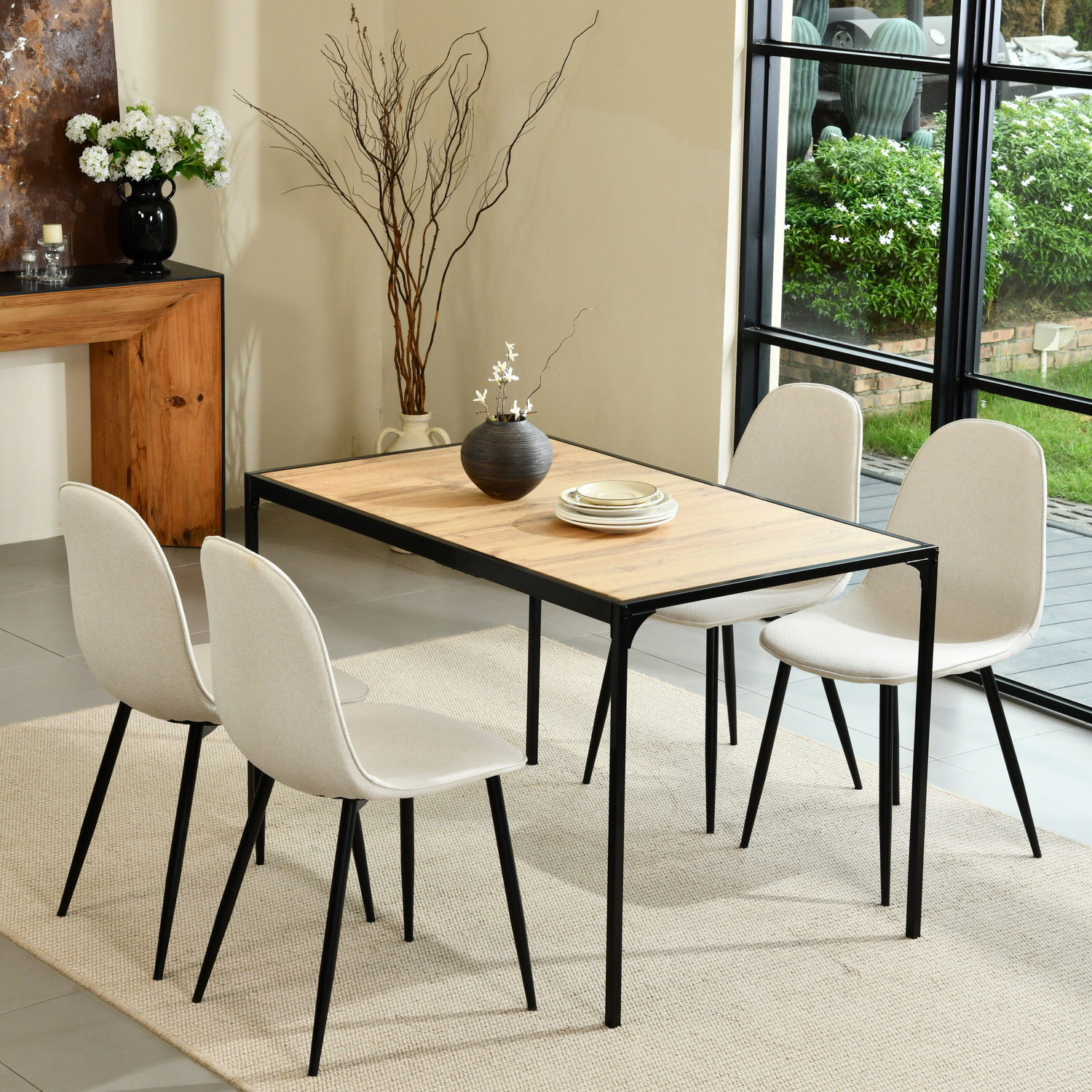 dining table set sold on Temu United States