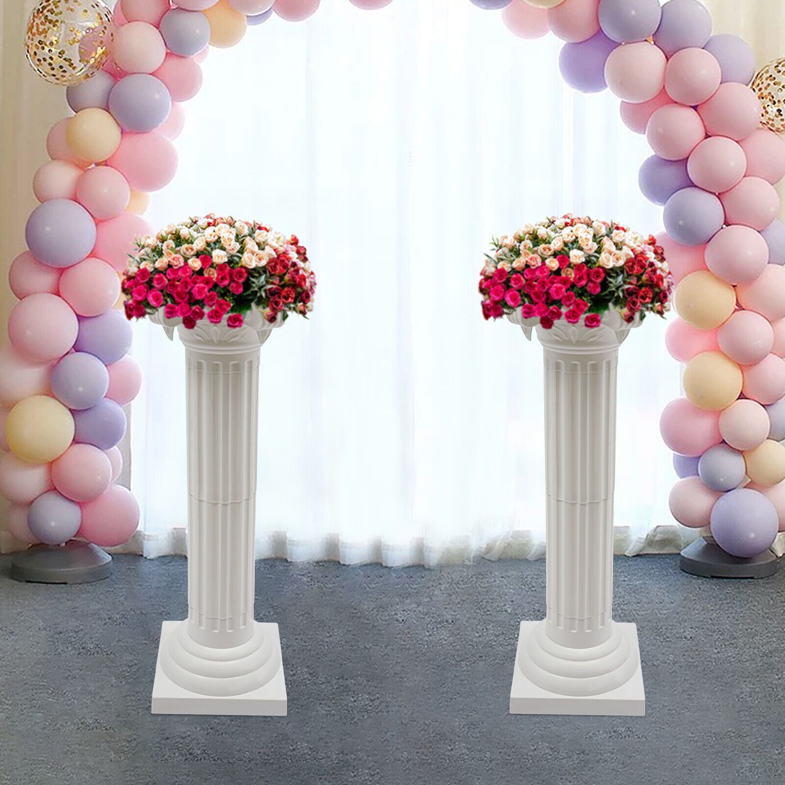 Plastic wedding columns 60 photos - Astyledwedding.com