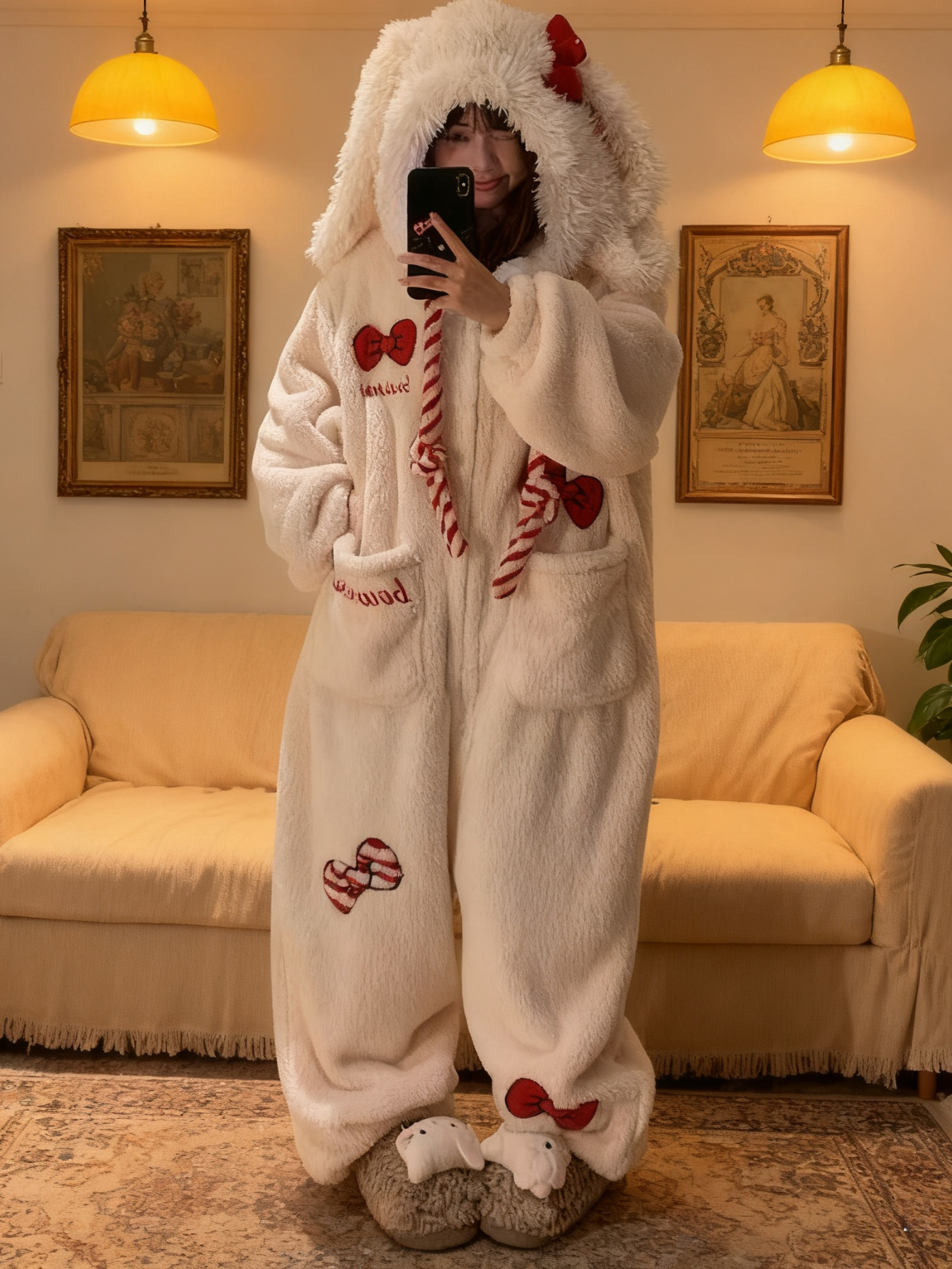 christmas pajamas sold on Temu United States