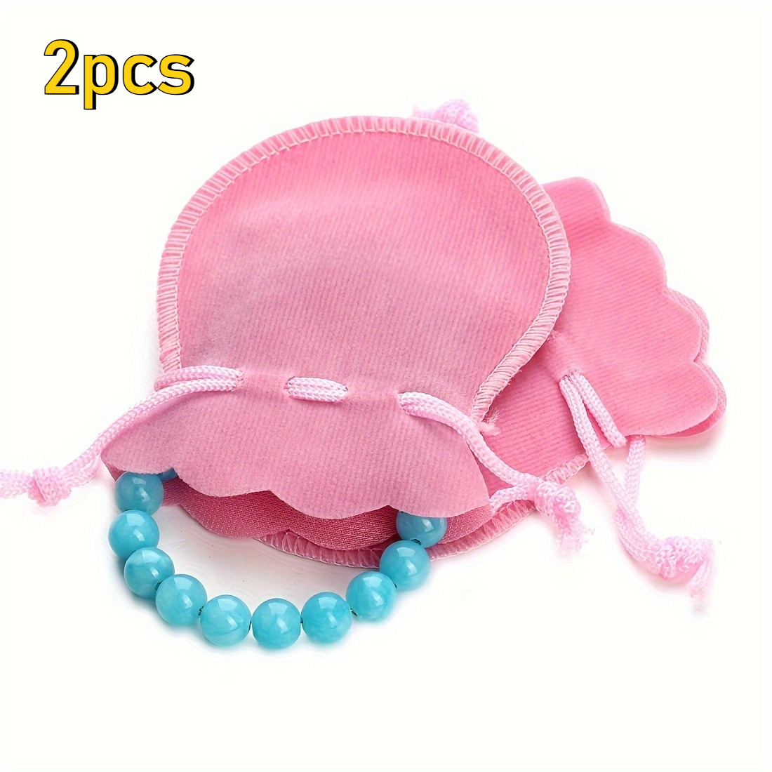 velvet jewelry bags sold on Temu United States