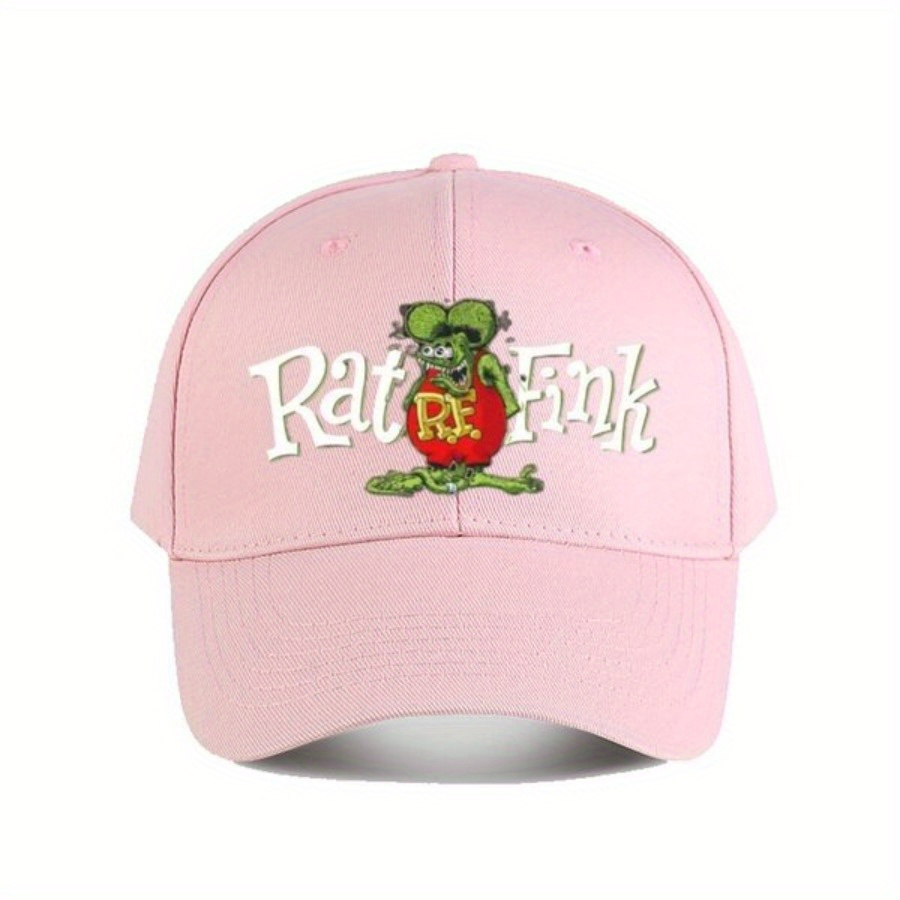 Rat Anime Cute Fink Men's Hat Baseball Cap Adjustable Caps Dad H 並行輸入品 ...