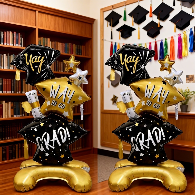 graduation decorations sold on Temu United States