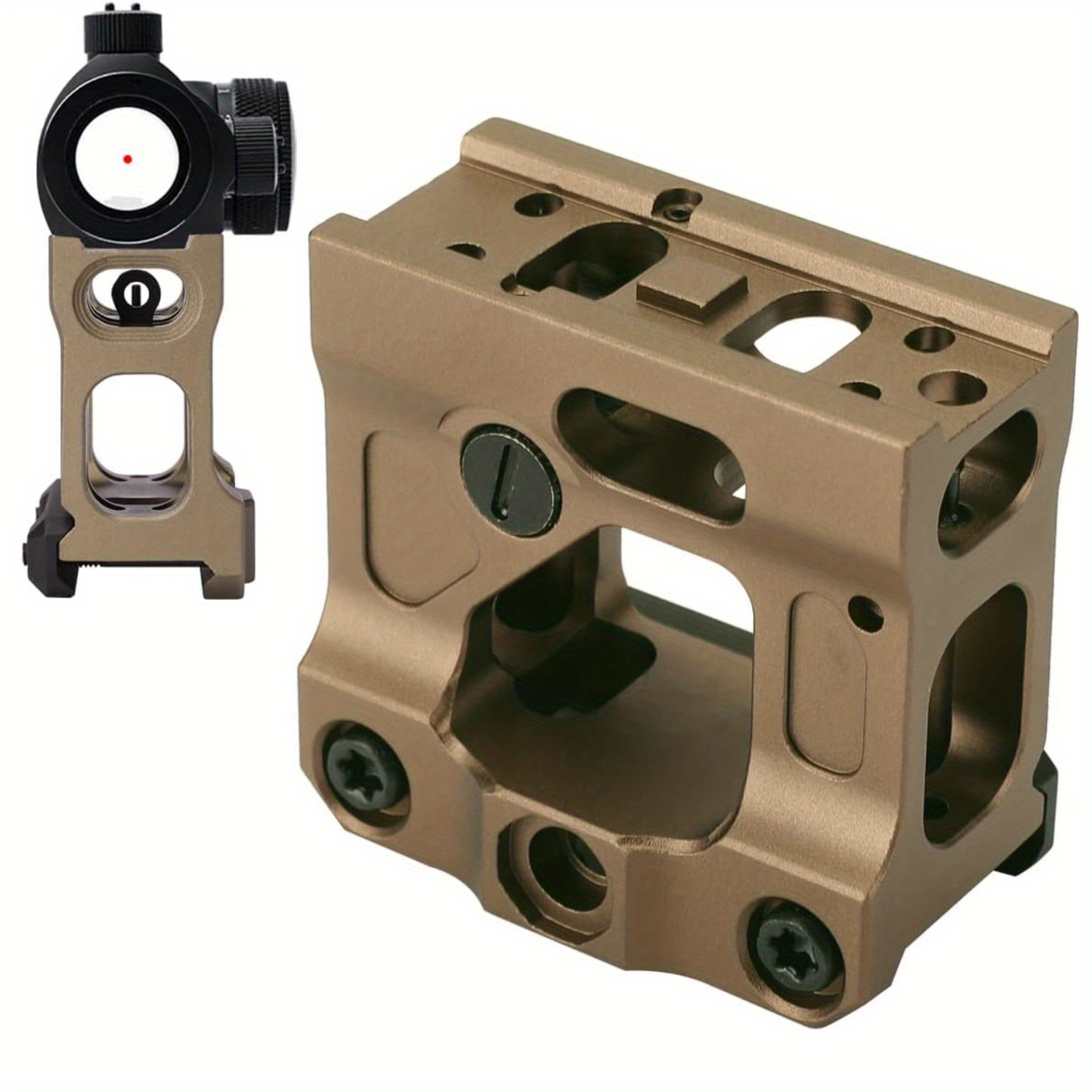 Unity Tactical FAST Mount – 2.26″ Height - Fits H1, H2, T1, T2, CompM5 ...