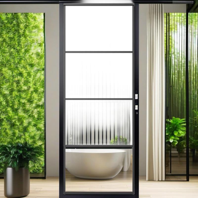 Aluminum Sliding Door Esg Glass 29. 9x80. - Temu