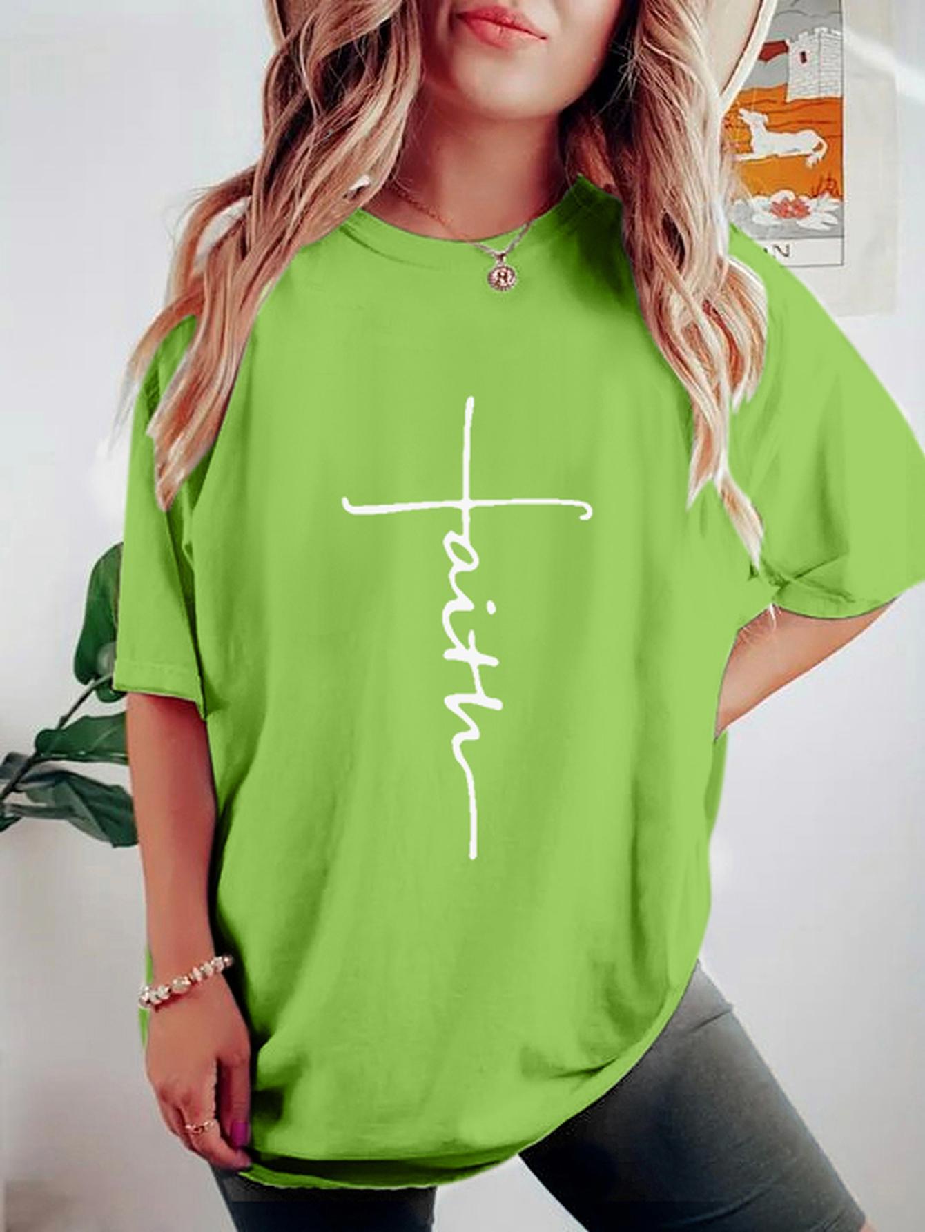 faith shirts sold on Temu United States