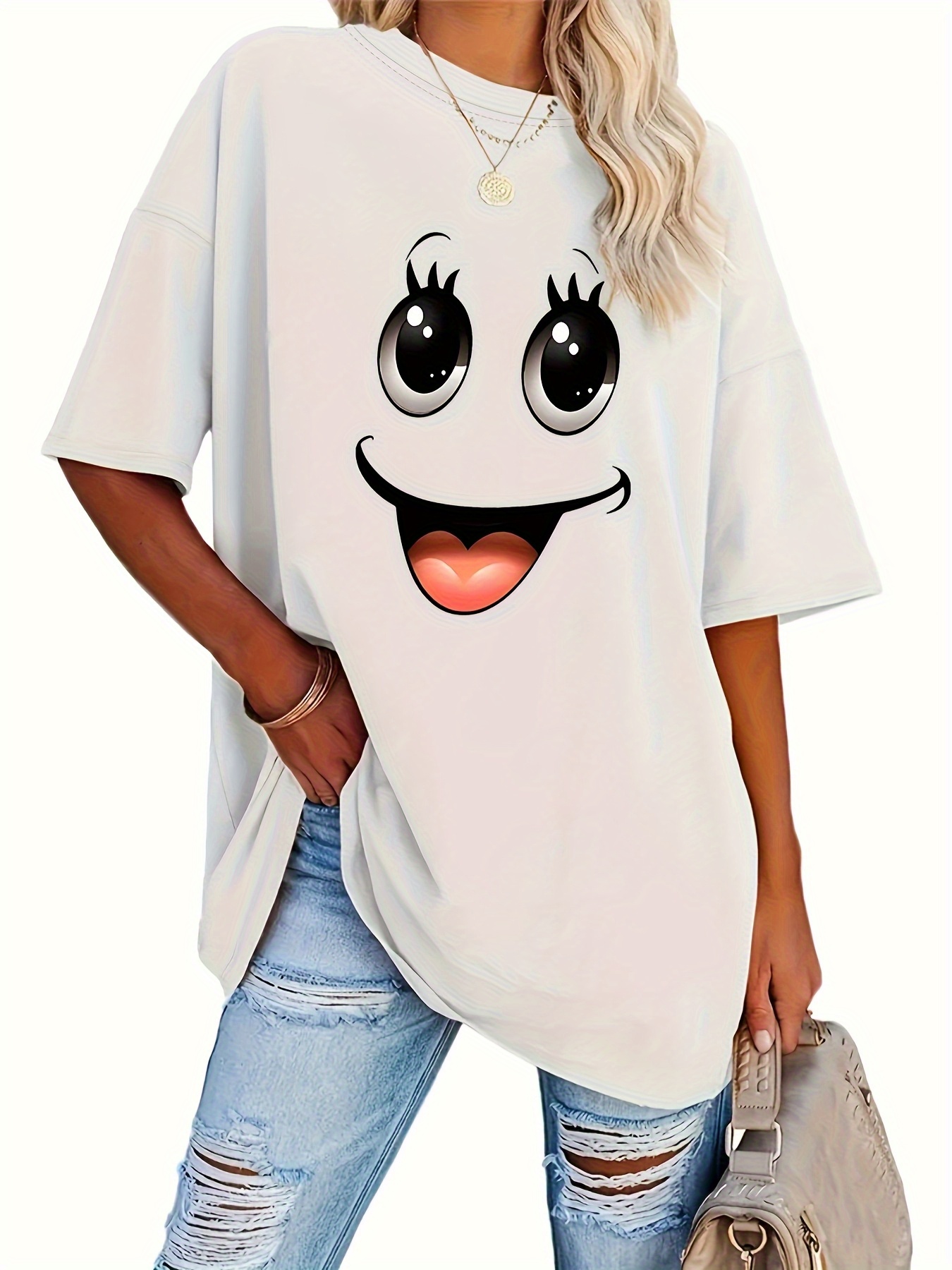 plus size women t shirts sold on Temu United States