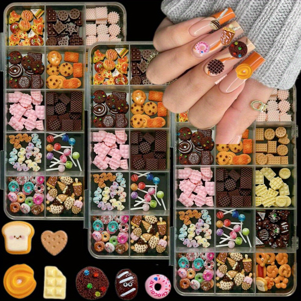 food charms sold on Temu United States