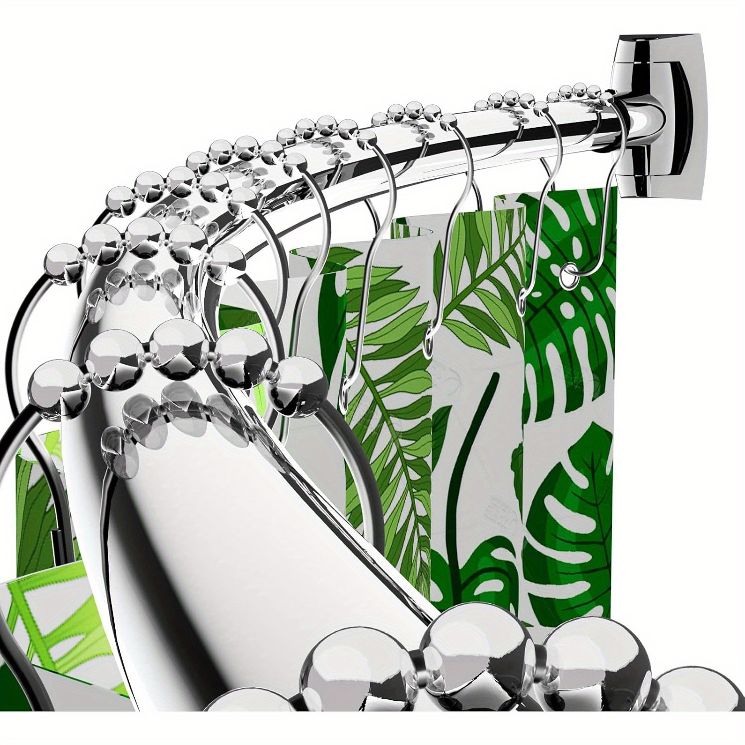 shower curtain rod sold on Temu United States