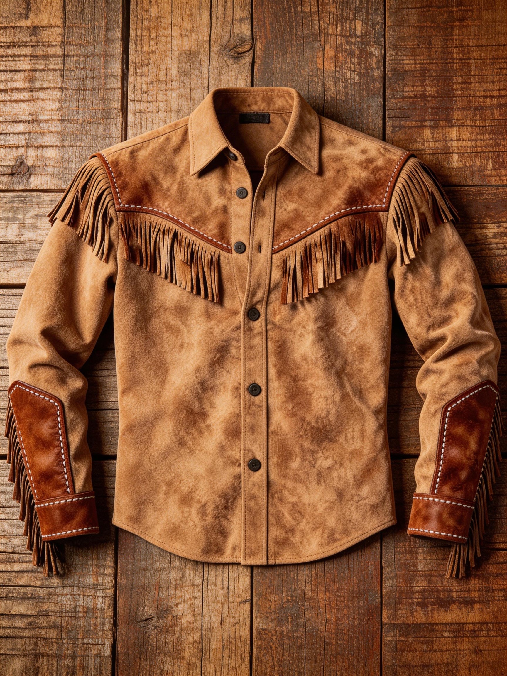 fringed jacket sold on Temu United States