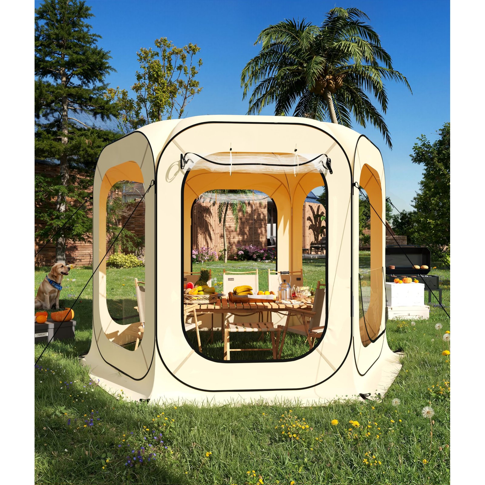 screen house sold on Temu United States
