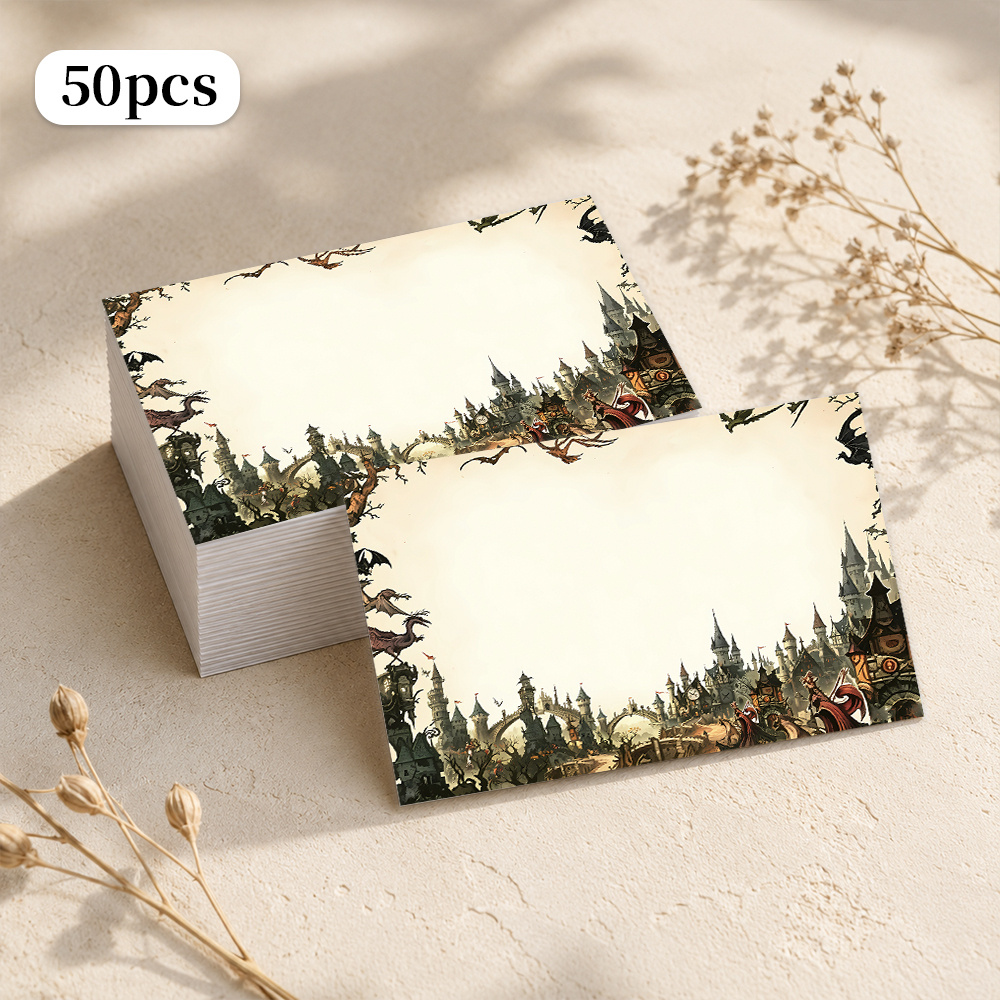 business cards blank sold on Temu United States