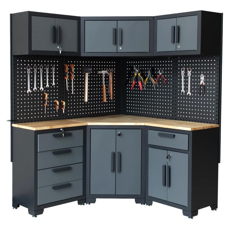 garage storage cabinet sold on Temu United States