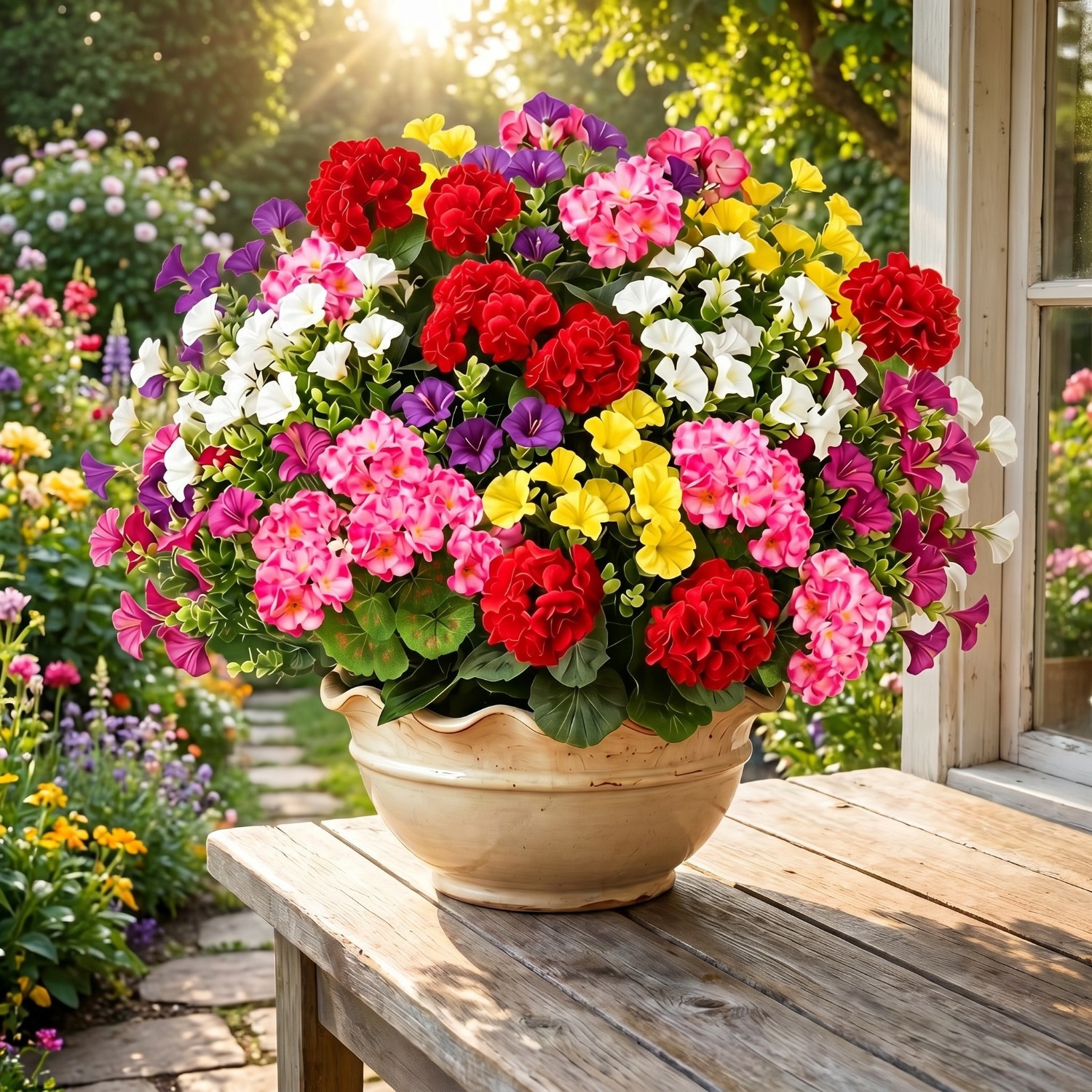 all artificial flowers sold on Temu United States