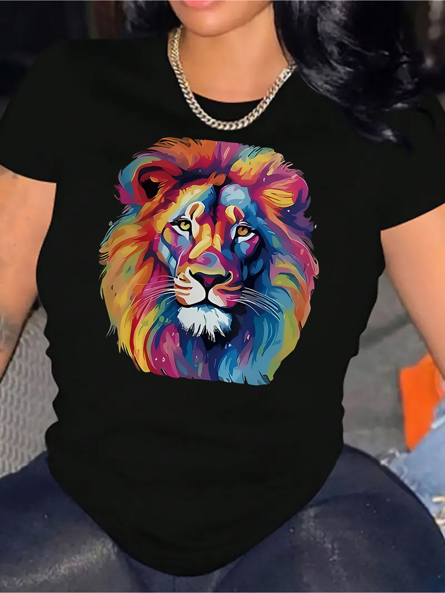 lion shirt sold on Temu United States